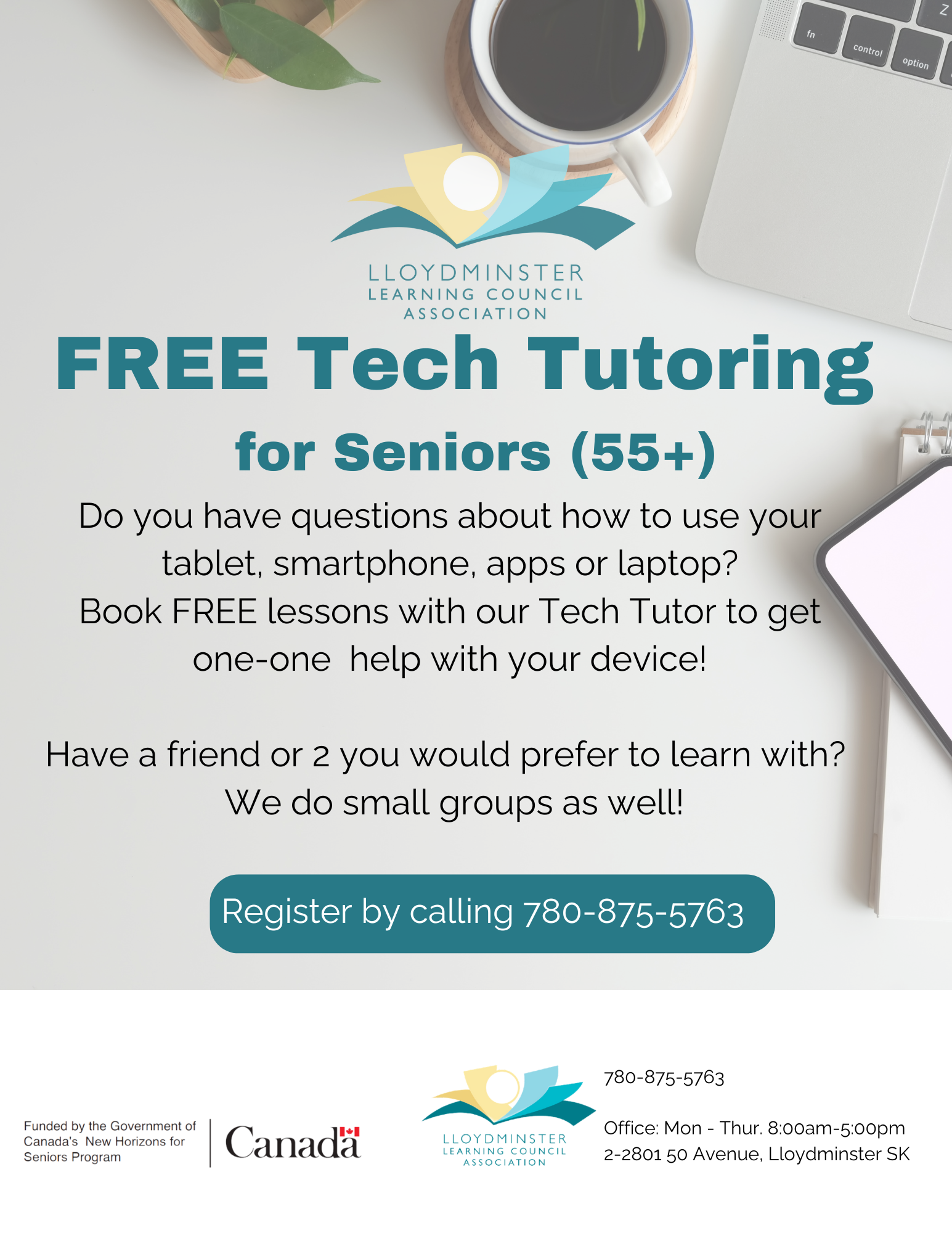 Tech Tutoring for Seniors – Lloydminster Learning Council Association