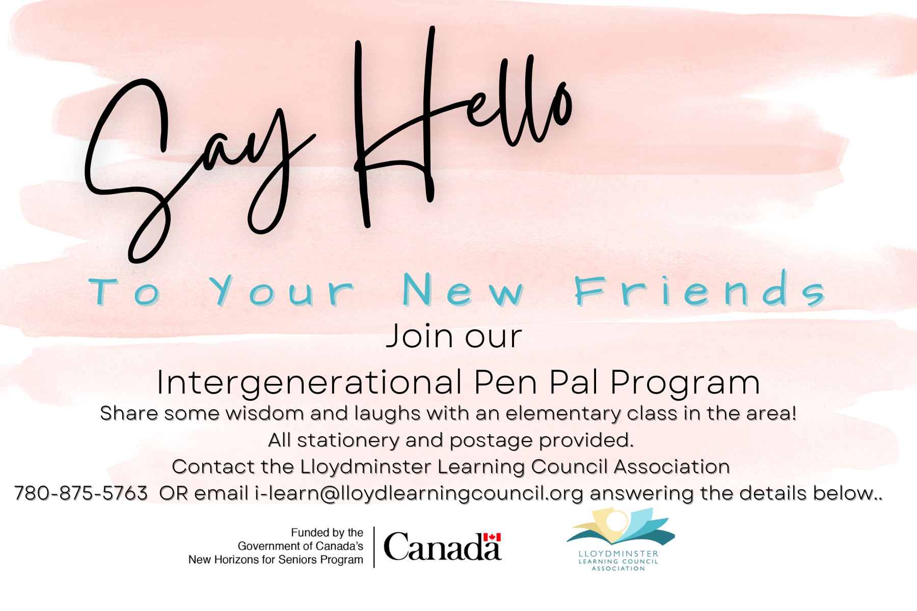 Intergenerational Pen Pal Program – Lloydminster Learning Council ...