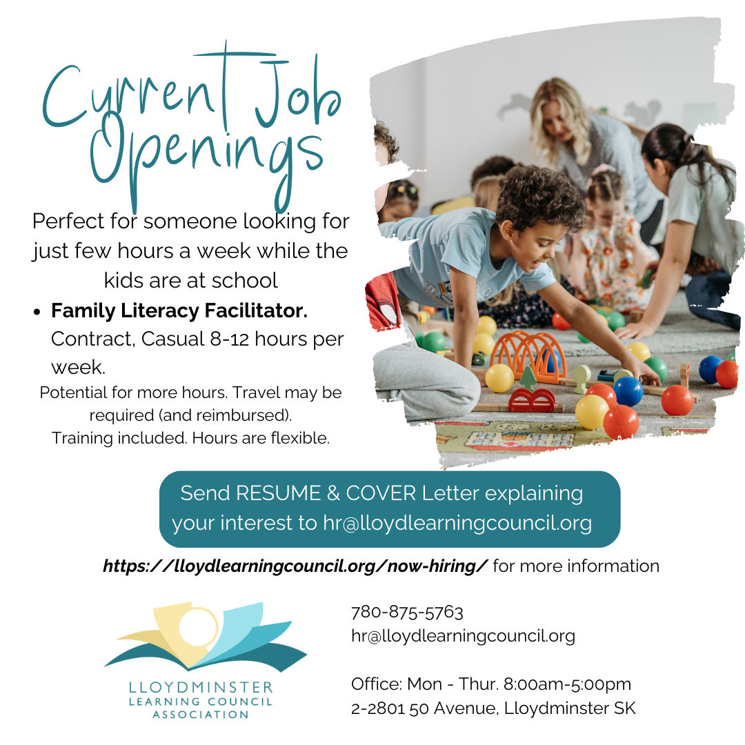 Now Hiring – Lloydminster Learning Council Association