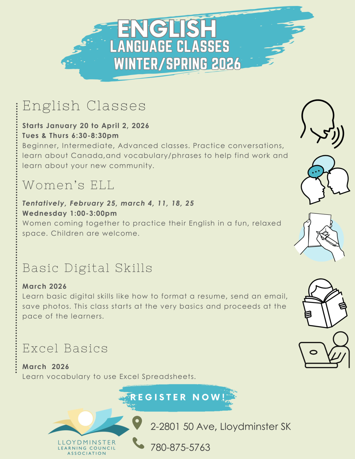 English Language Learning – Lloydminster Learning Council Association